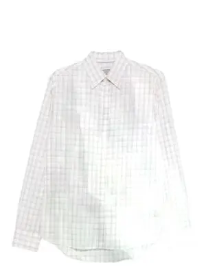 Canali Checked Shirt - White