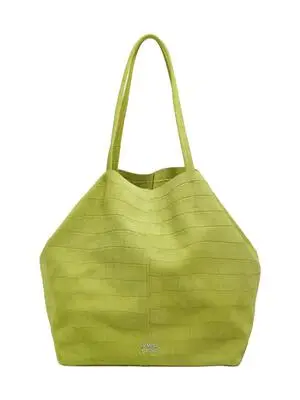 Bimba Y Lola Embossed Tote Bag - Green