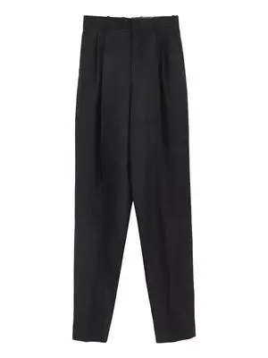 Chloé Pleated Trousers - Black