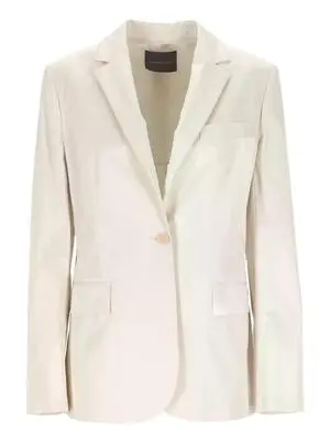 Lorena Antoniazzi Single-breasted Blazer - White