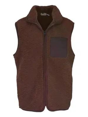 Moncler Zip-up Gilet - Brown