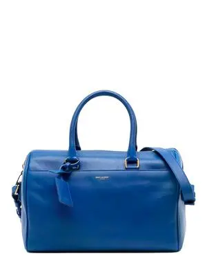 Saint Laurent 2013 Classic Duffle 6 Satchel - Blue