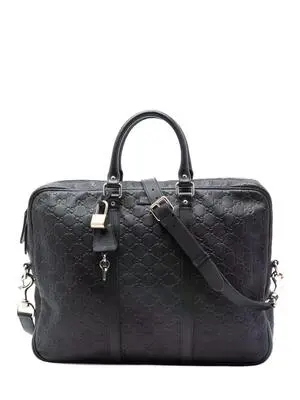 Gucci Ssima Business Bag - Black