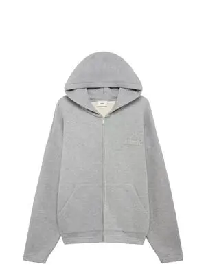 AUTRY Logo-detail Hoodie - Grey