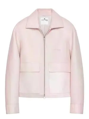 COURREGES Double-pocket Leather Jacket - Pink