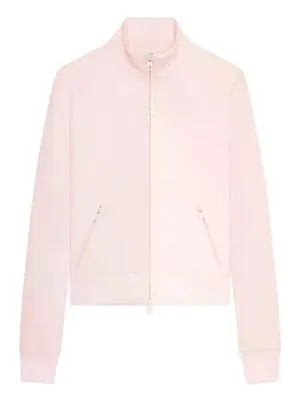 COURREGES Logo-detail Zipped Track Jacket - Pink