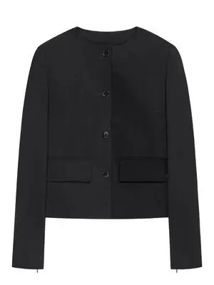 COURREGES Two-pocket Jacket - Black