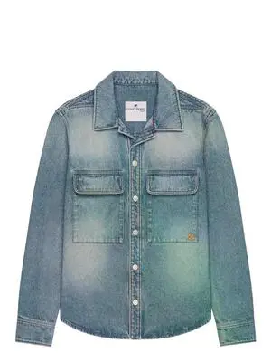 COURREGES Pocket Denim Shirt - Blue