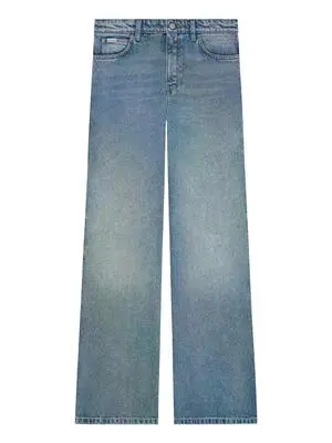 COURREGES Hammer Pocket Baggy Trousers - Blue