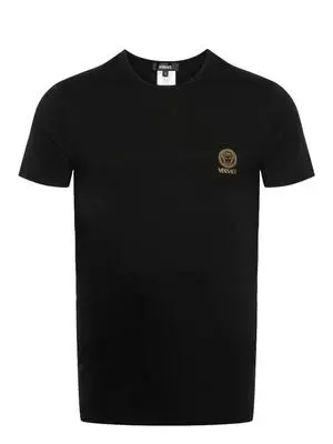 Versace Medusa-motif T-shirt - Black