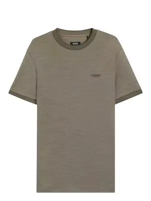 BOSS X Aston Martin Logo-detail T-shirt - Neutrals