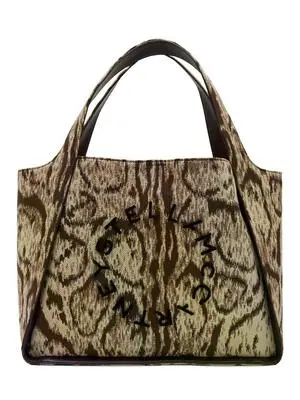 Stella McCartney Patterned Tote Bag - Neutrals