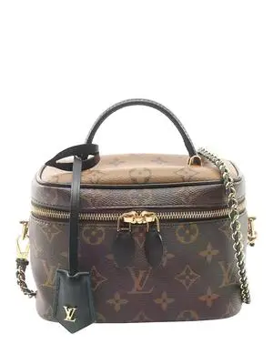 LOUIS VUITTON 2021-2026 Monogram Reverse Pm Vanity Bag - Brown
