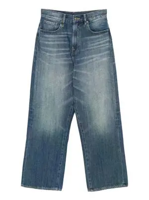 R13 Venti Straight-leg Jeans - Blue