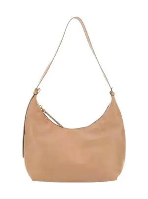 GIANNI CHIARINI Ella Zip Shoulder Bag - Neutrals