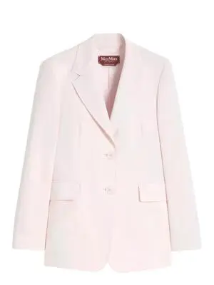 Max Mara Notched Linz Jacket - Pink