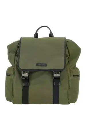 GIANNI CHIARINI Oslo Flap Zip Backpack - Green