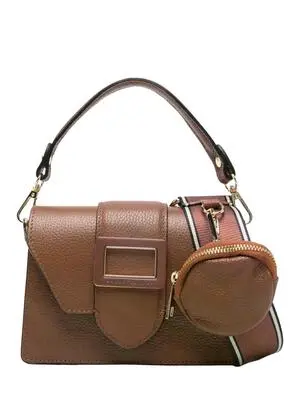 MARC ELLIS Buckle-detail Tote - Brown