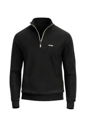 Hugo Boss Logo-detail Sweatshirt - Black