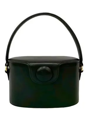 Givenchy Leather 4g Logo Vanity Bag - Black
