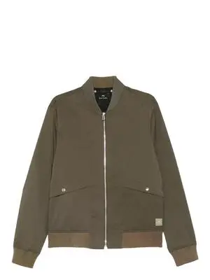 Paul Smith Zip Bomber Jacket - Green