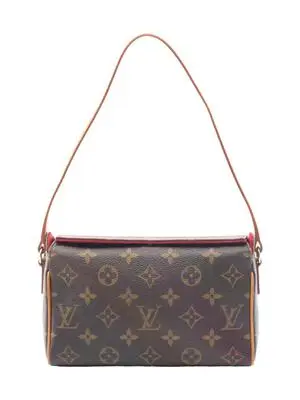 LOUIS VUITTON 2004 Monogram Recital Shoulder Bag - Brown