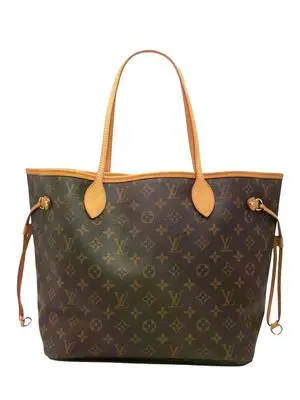 LOUIS VUITTON 2008 Monogram Neverfull Mm Tote Bag - Brown