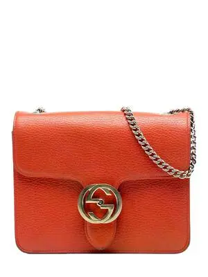 Gucci Interlocking G Crossbody Bag - Orange