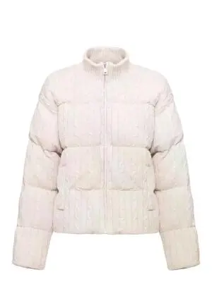 MC2 SAINT BARTH Padded Wool Jacket - Neutrals