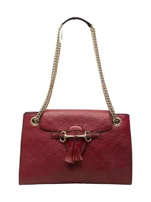 GUCCI 2000-2015 Large Sissima Emily Shoulder Bag