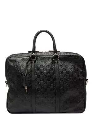 Gucci 2000-2015 Sissima Business Bag - Black
