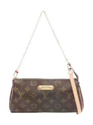 LOUIS VUITTON 2010-2026 Monogram Eva Satchel - Brown