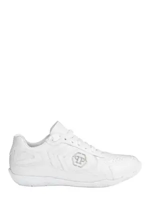 Philipp Plein Cocco Logo Low-top Sneakers - White
