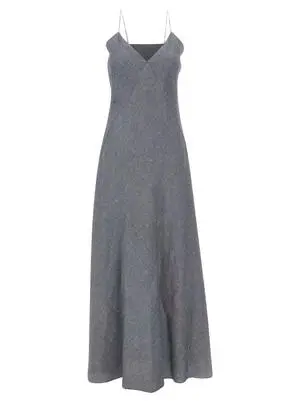 ELEVENTY V-Neck Maxi Dress