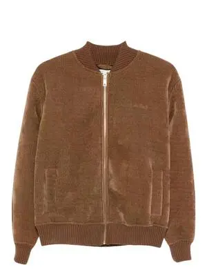 MC2 SAINT BARTH Celia Zip-up Corduroy Jacket - Brown