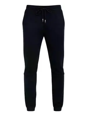 Roberto Cavalli Essential Fleece Classic Cotton Track Pants - Black