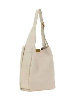 GIANNI CHIARINI Luz Adjustable Shoulder Bag - White