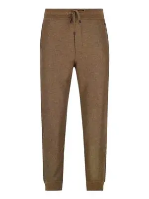 TOD'S Drawstring-waist Trousers - Brown