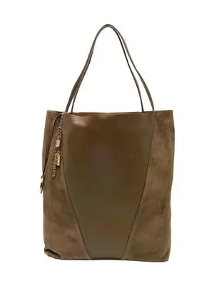 Chloé Large Spin Leather Tote - Brown