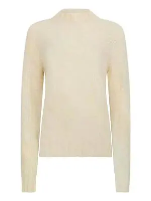 Malo Textured Knit Sweater - Neutrals