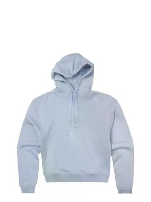 Alexander McQueen Logo-embroidered Hoodie - Blue