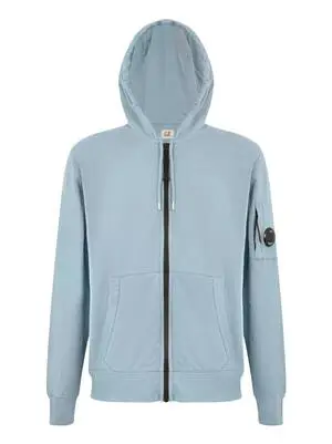 C.P. COMPANY Zip-Up Hoodie Blue