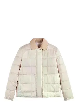 FAY Quilted Jacket - Neutrals