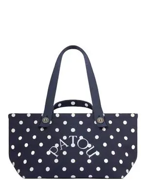 Patou Pm Trapeze Tote - Blue
