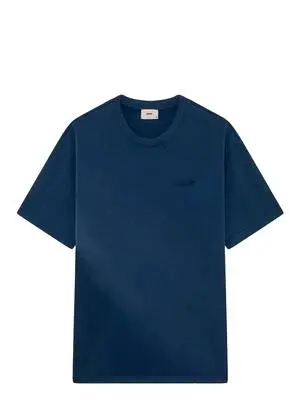 AUTRY Logo-embroidered T-shirt - Blue