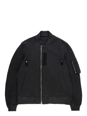 Sacai Zip-up Jacket - Grey