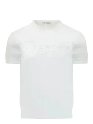 GIVENCHY Mesh Panel Sweater