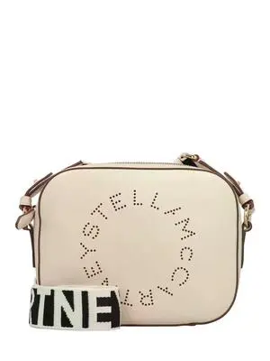 Stella McCartney Logo Camera Shoulder Bag - Neutrals