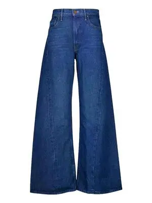MOTHER Wide-leg Jeans - Blue