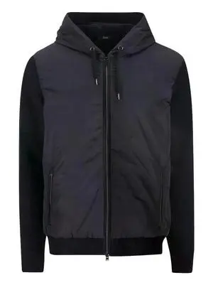 Herno Hooded Zip-up Jacket - Blue